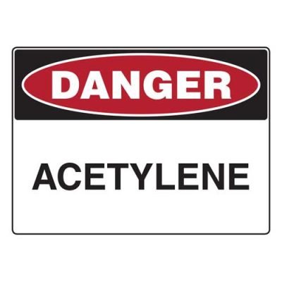 Acetylene | Safety Signs Direct