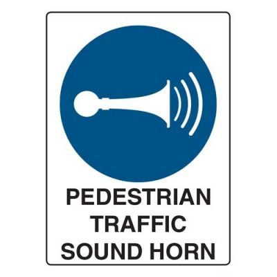 Pedestrian Traffic Sound Horn | Safety Signs Direct