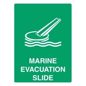 Marine Evacuation Slide | Safety Signs Direct