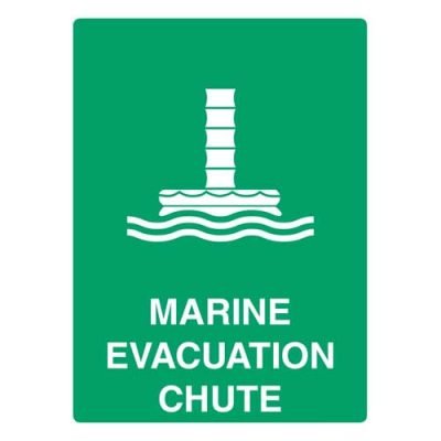 Marine Evacuation Chute | Safety Signs Direct