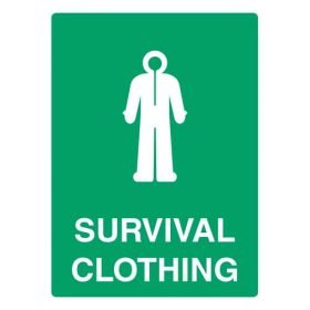 Survival Clothing | Safety Signs Direct